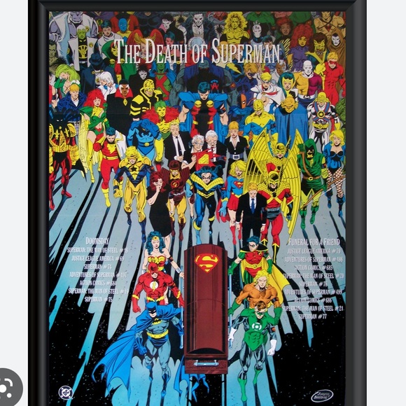 DC Comics | Games | Dc Comics Superman Memorial Set Not Sealed | Poshmark